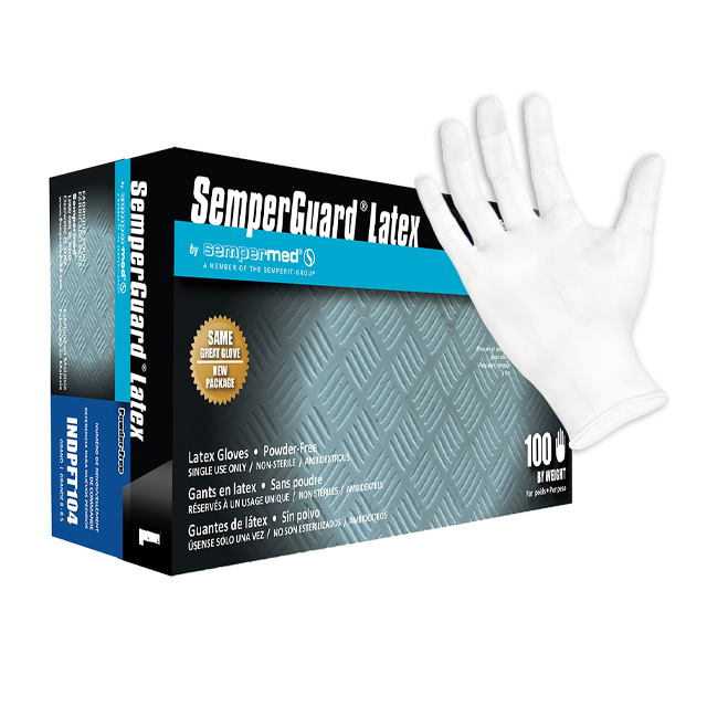 SemperGuard® Latex Industrial Powder-Free Textured - DeVere Corporation